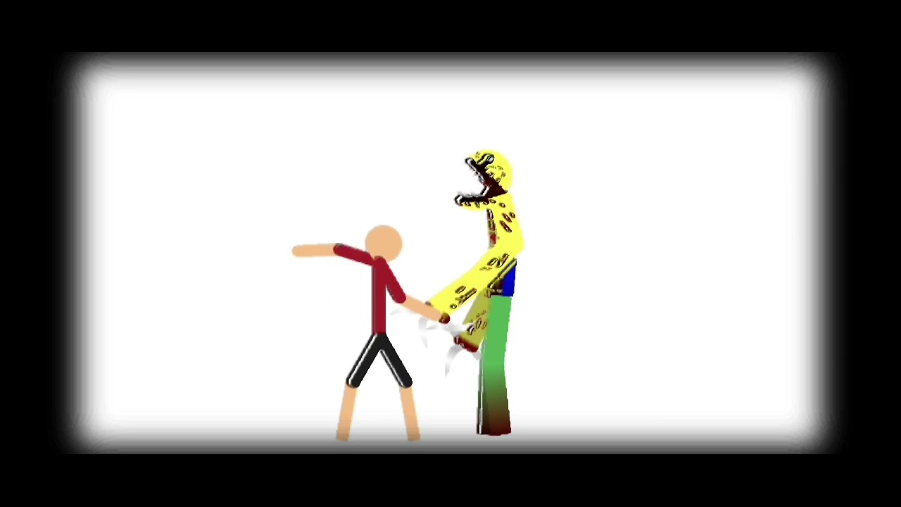 God stickman vs Larry (ANIMATED) - YouTube