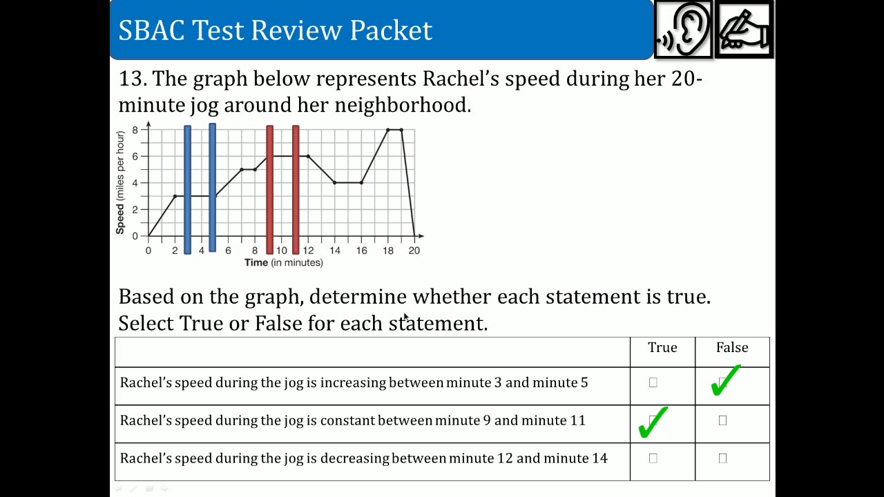 SBAC Test Review Packet pg 4 and 5 - YouTube
