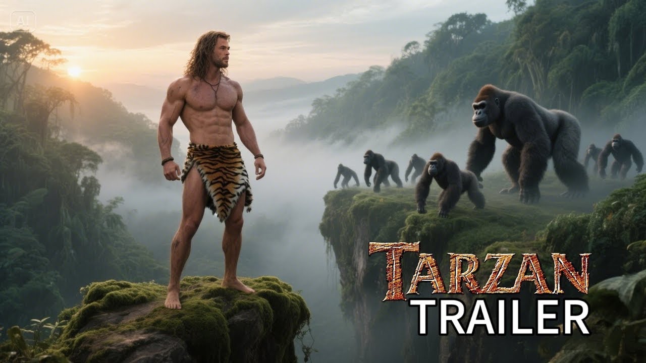 Tarzan 2026 Official Trailer | Chris Hemsworth as Tarzan | Epic Jungle ...