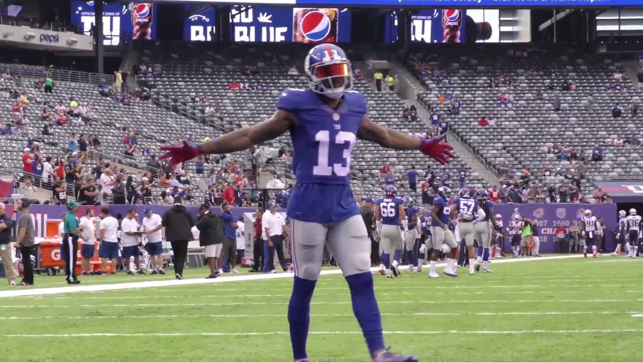 Odell Beckham Jr. New Pregame Dance - YouTube