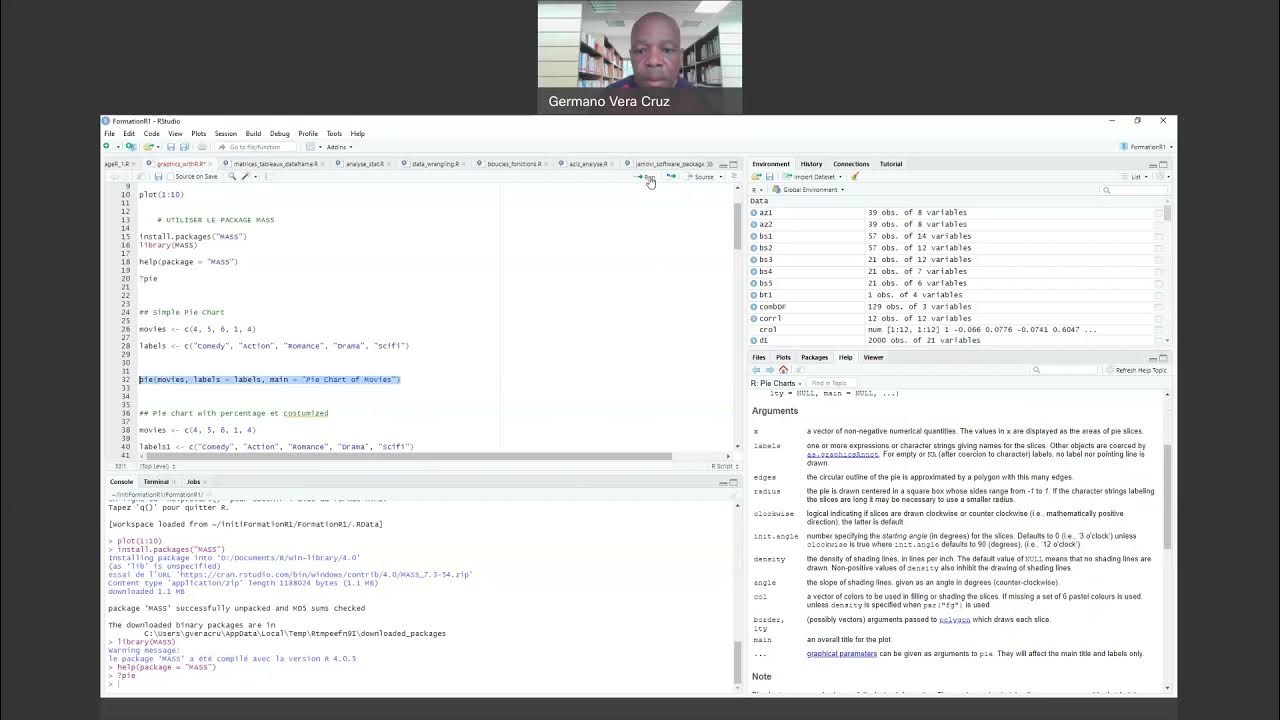 Initiation à R et RStudio # 13 : Faire des graphiques avec R - YouTube