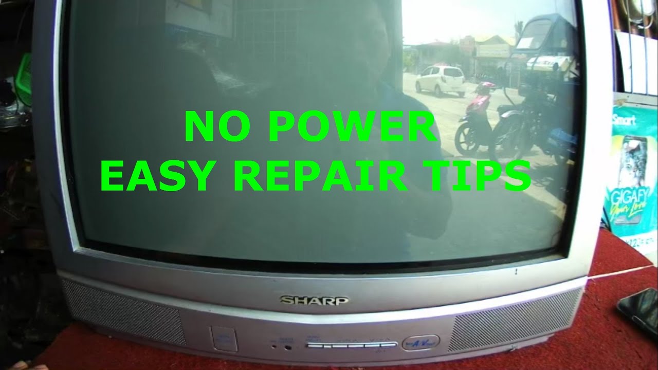 Sharp primo no power Easy repair tips - YouTube