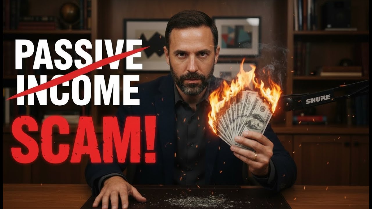 Passive Income is a LIE (Here's What Works) - YouTube