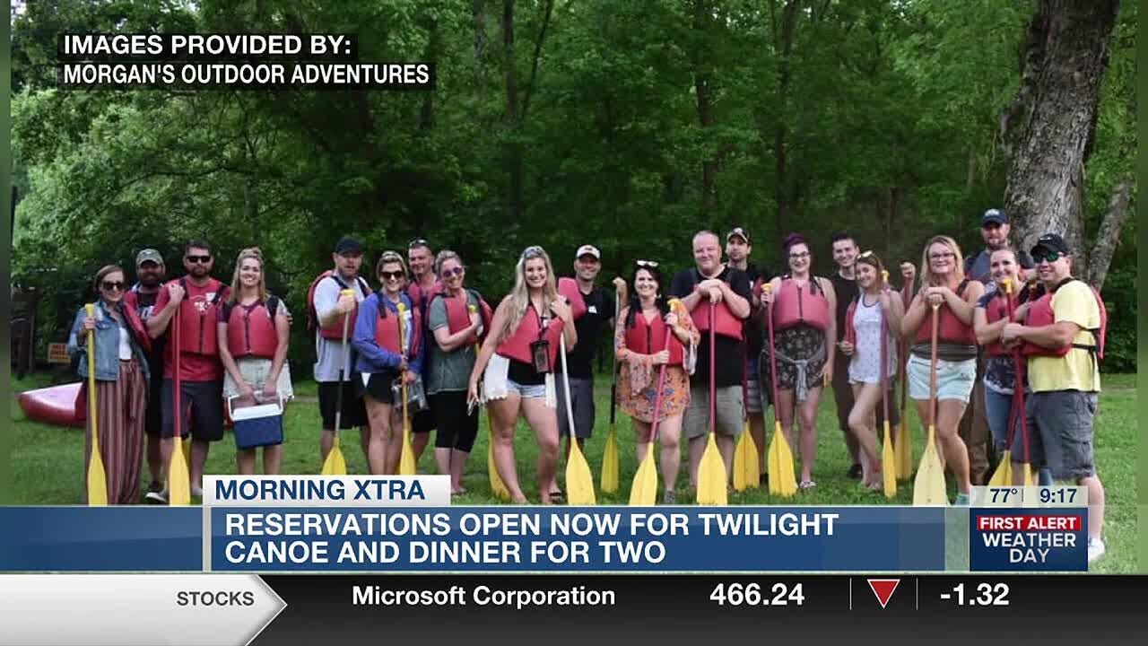 Twilight Canoe & Dinner for Two from Morgan's Outdoor Adventures and ...