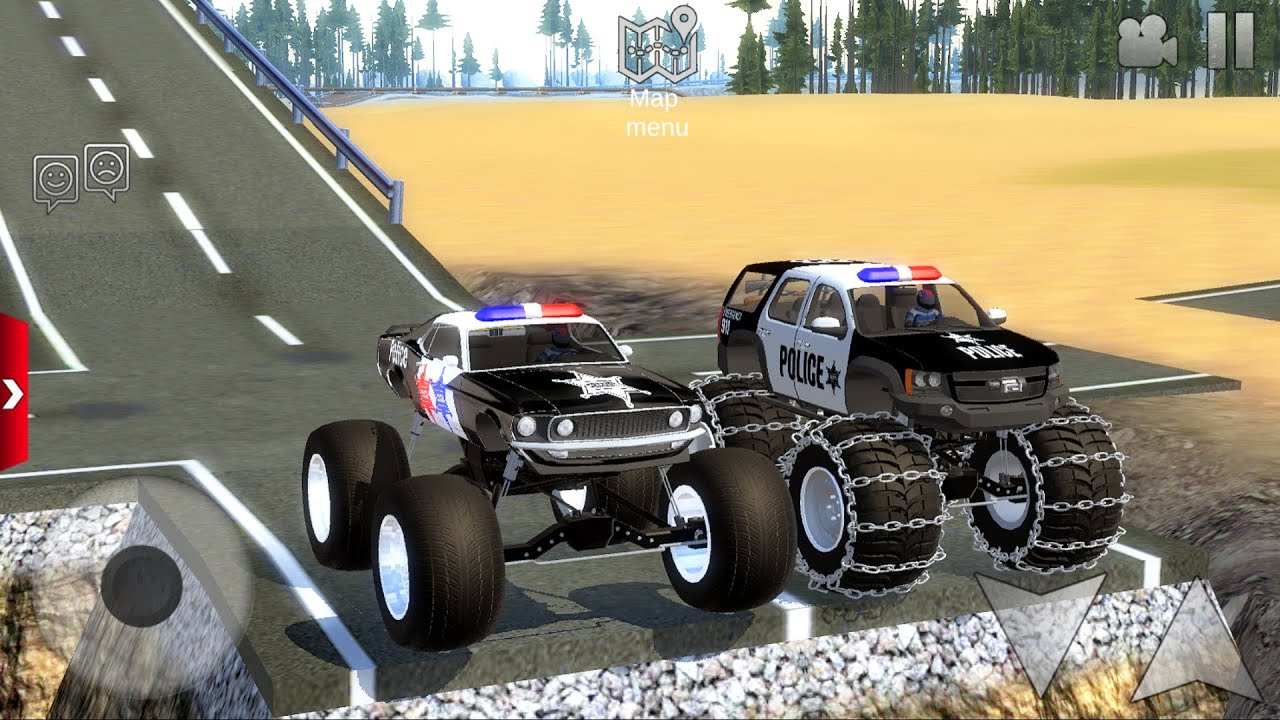 Offroad Outlaws - Police Car Dirt Cars Driving Video Game Off-Road #1 ...