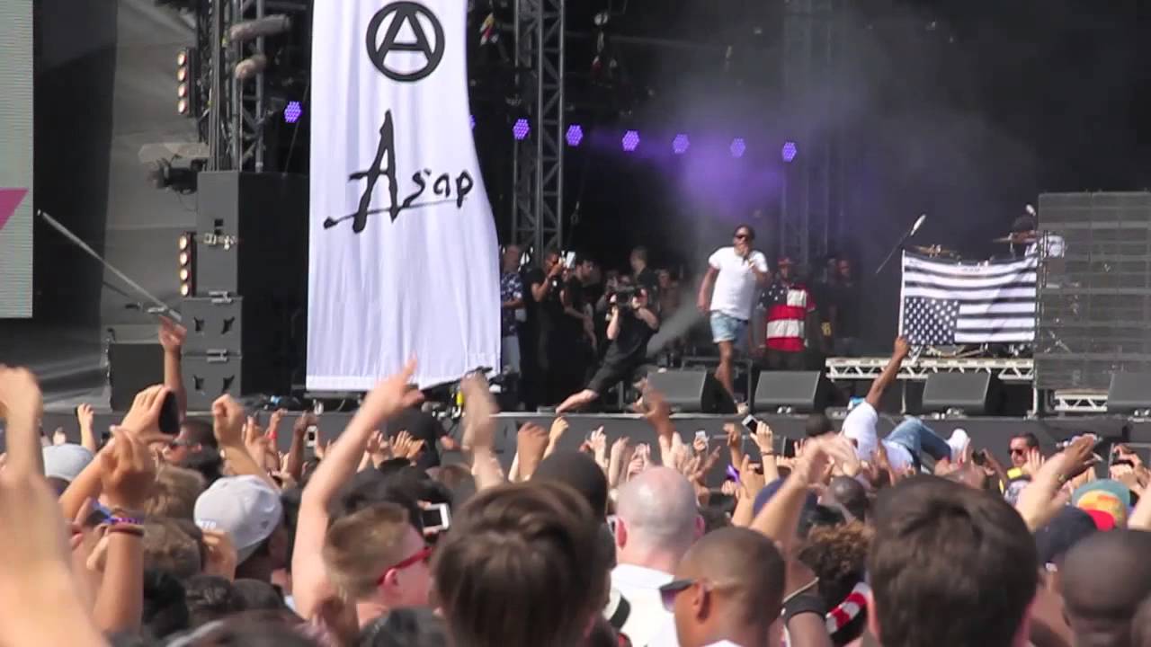 ASAP Rocky at Wireless Festival 2013 - YouTube