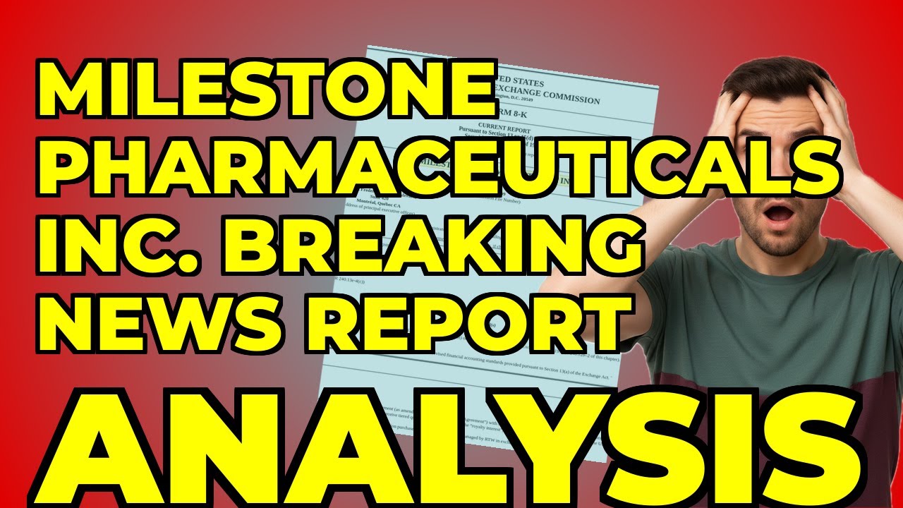 My Take on Milestone Pharmaceuticals' $75M Royalty Sale - YouTube