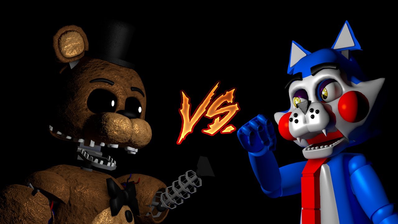 (Fnaf Animation)Candy VS Ignited Freddy - Fan-Made Battle! - YouTube