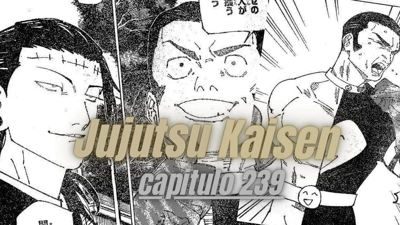 JUJUTSU KAISEN CAPITULO 239 EL PLAN DE KENJAKU ENFRENTA TAKABA - YouTube