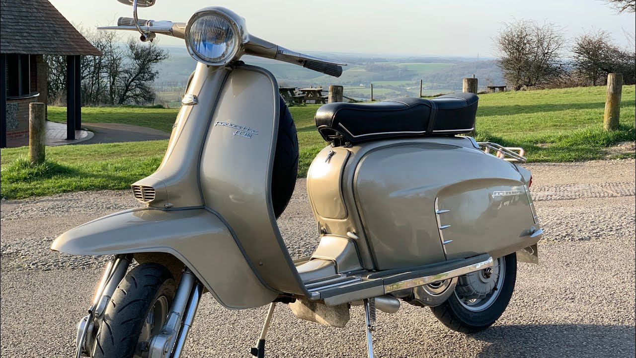 Lambretta li150 special. Ride out - YouTube
