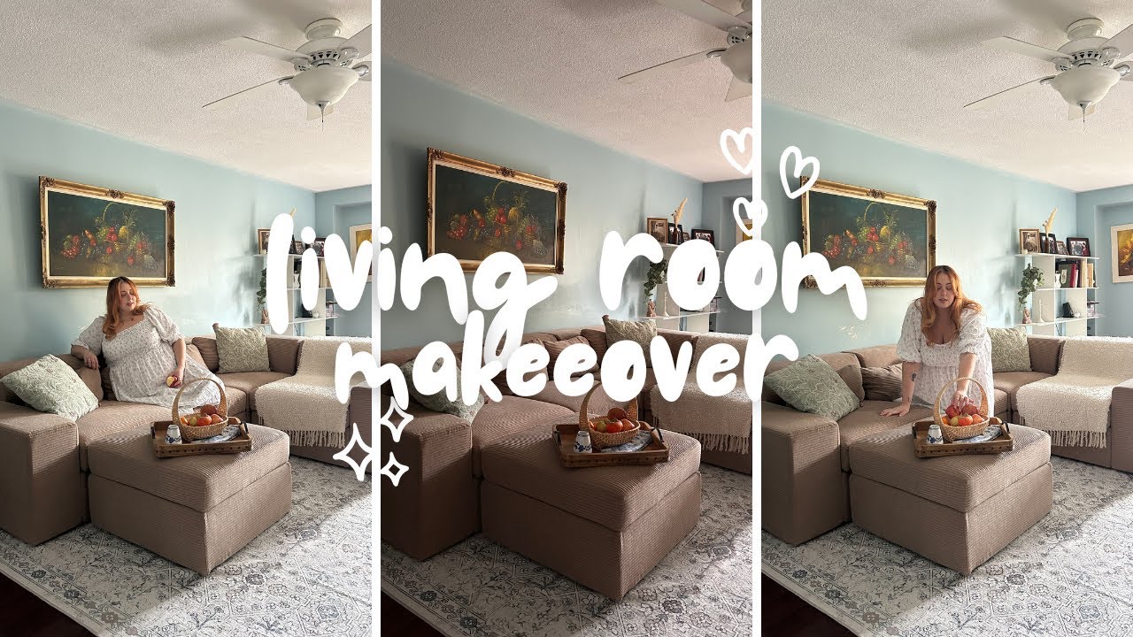 My Parent's FINALLY let me makeover their living room - Cozey Sofa Review - YouTube