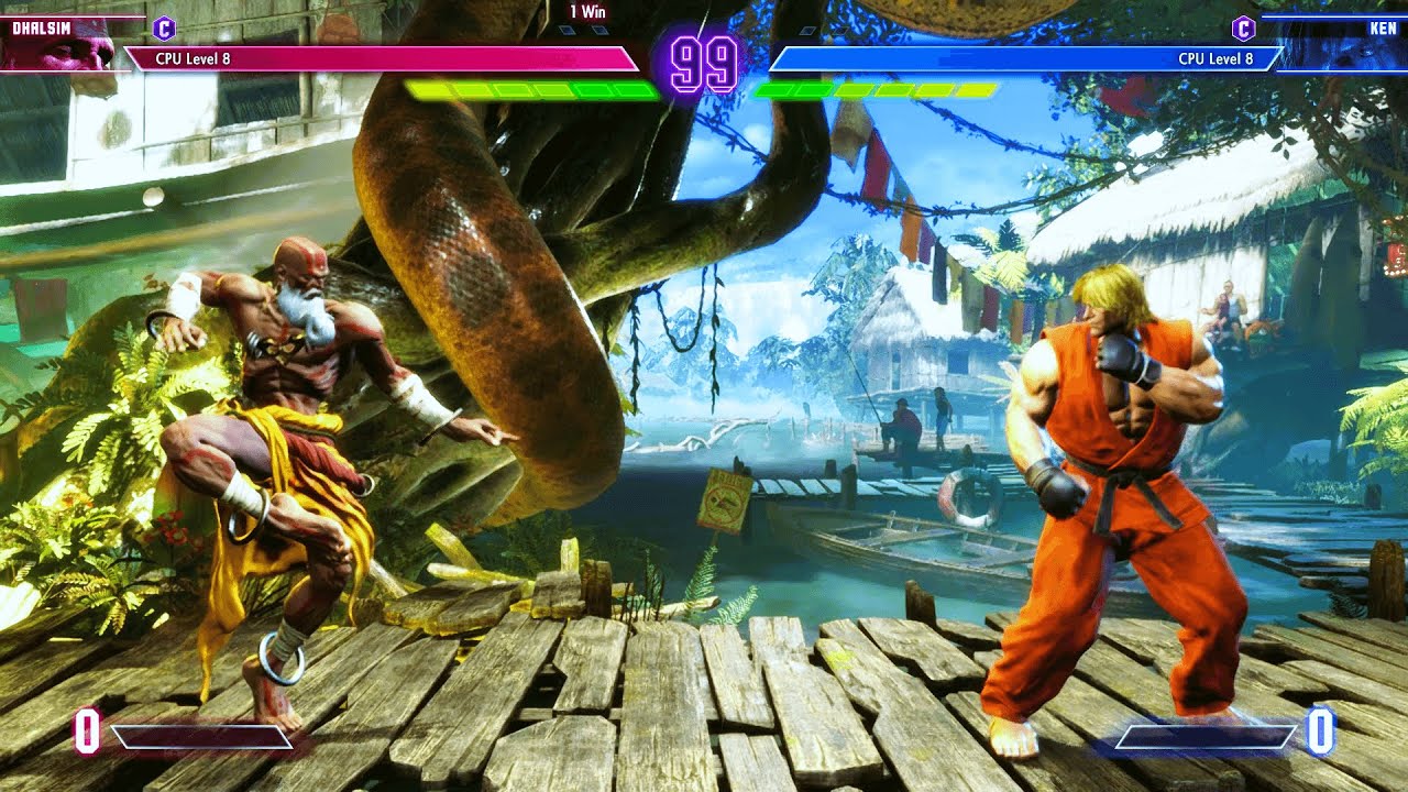 Dhalsim vs Ken (Hardest) Street Fighter 6. - YouTube