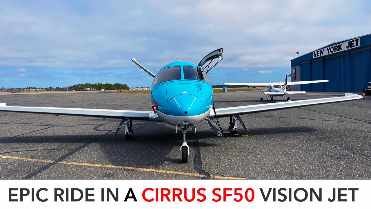 EPIC Adventure in the Sky: Flying the Cirrus SF50 Vision Jet # ...