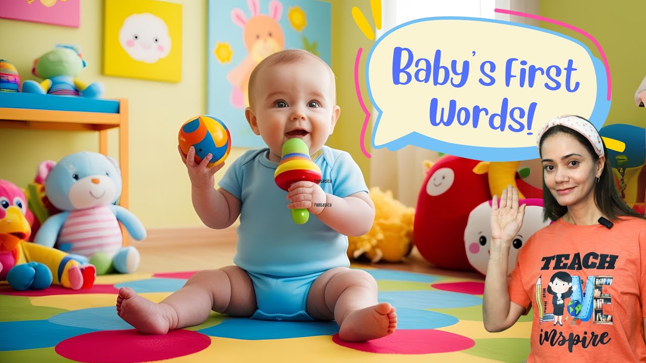 Baby First Words: Mama,Dada,Brother,Sister more| Speech and Sign ...