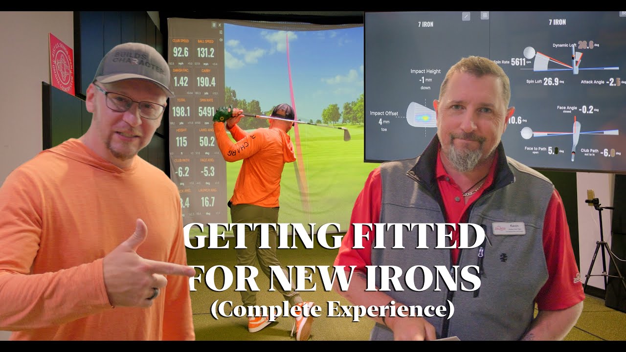 Complete Golf Iron Fitting Experience | Full Behind the Scene Process ...