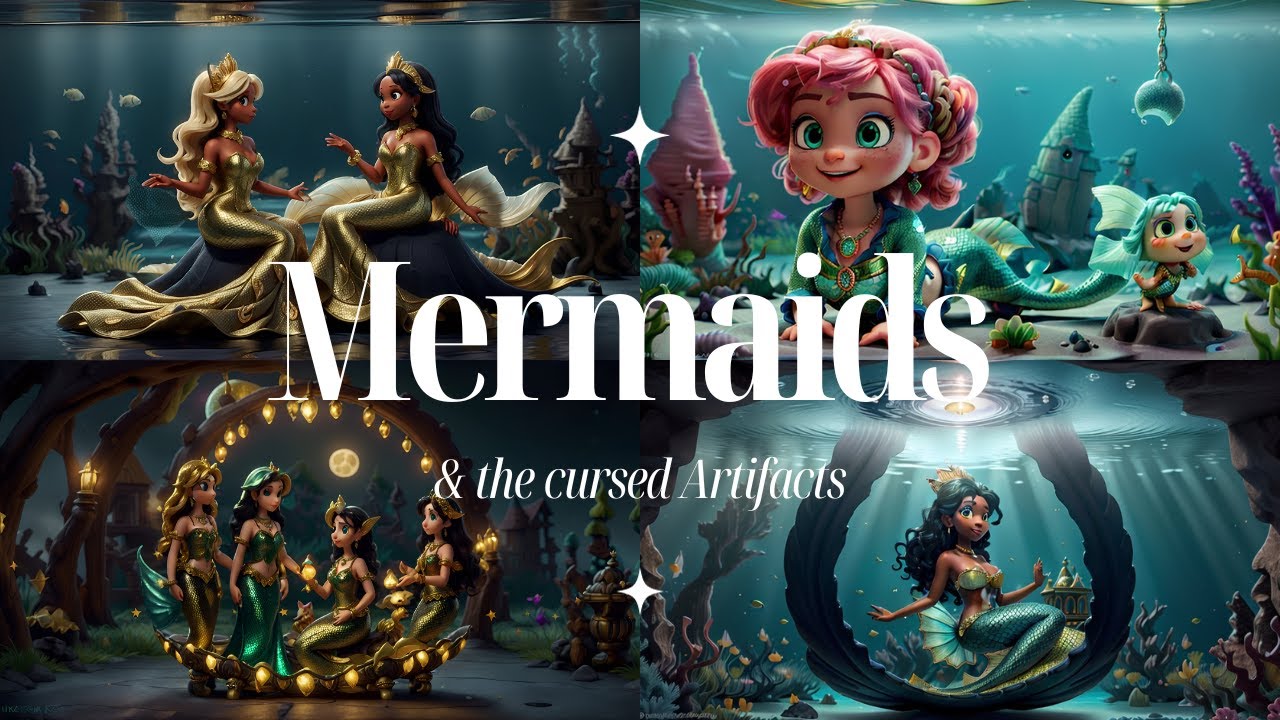 Mermaids and the Cursed Artifacts | bedtime stories | Animated English ...
