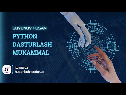 Python dasturlash | Lug'at bilan ishlash 11-dars - YouTube