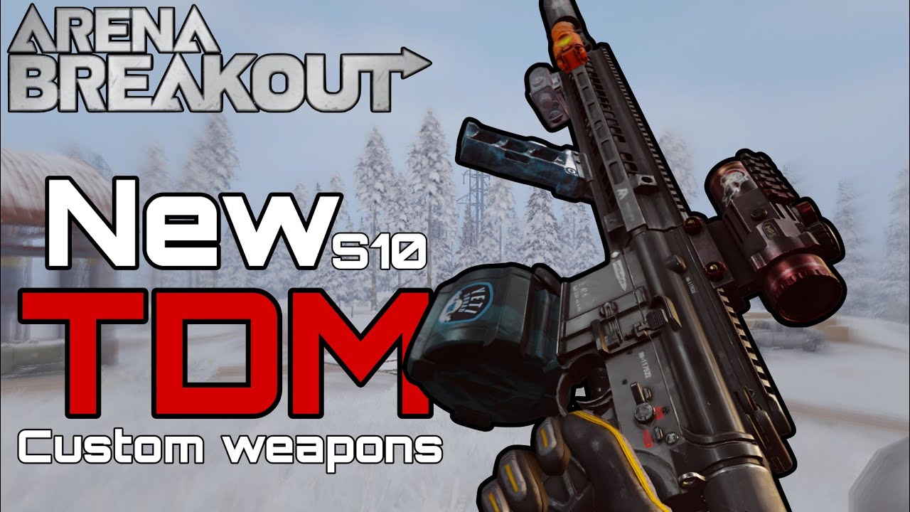 New TDM Build your Own Gun! ARENA BREAKOUT - YouTube