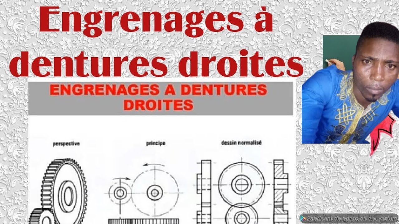 Engrenage à dentures droites | Les engrenages à dentures droites - YouTube