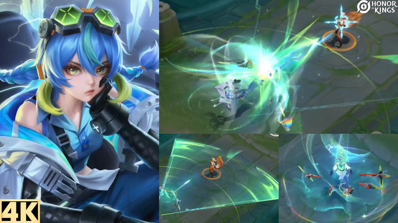 Honor of Kings（Chicha）New Skin｜Novo Visual｜Free / 60 tokens - YouTube