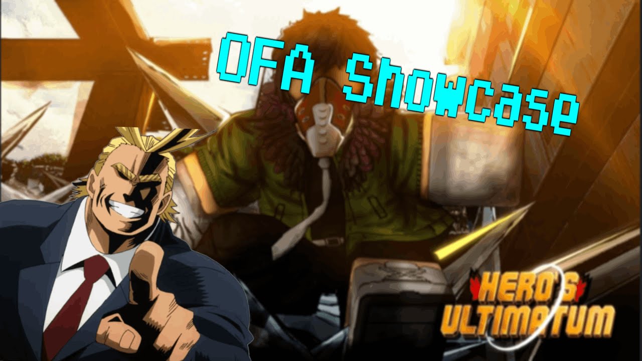 Legendary OFA Quirk Showcase in New Roblox My Hero Game! ( Hero's ...