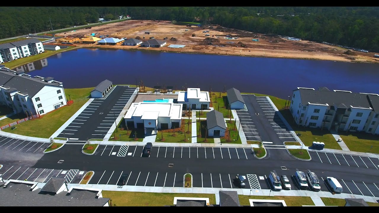 Worksite project completion of apartments homes (4K) - YouTube