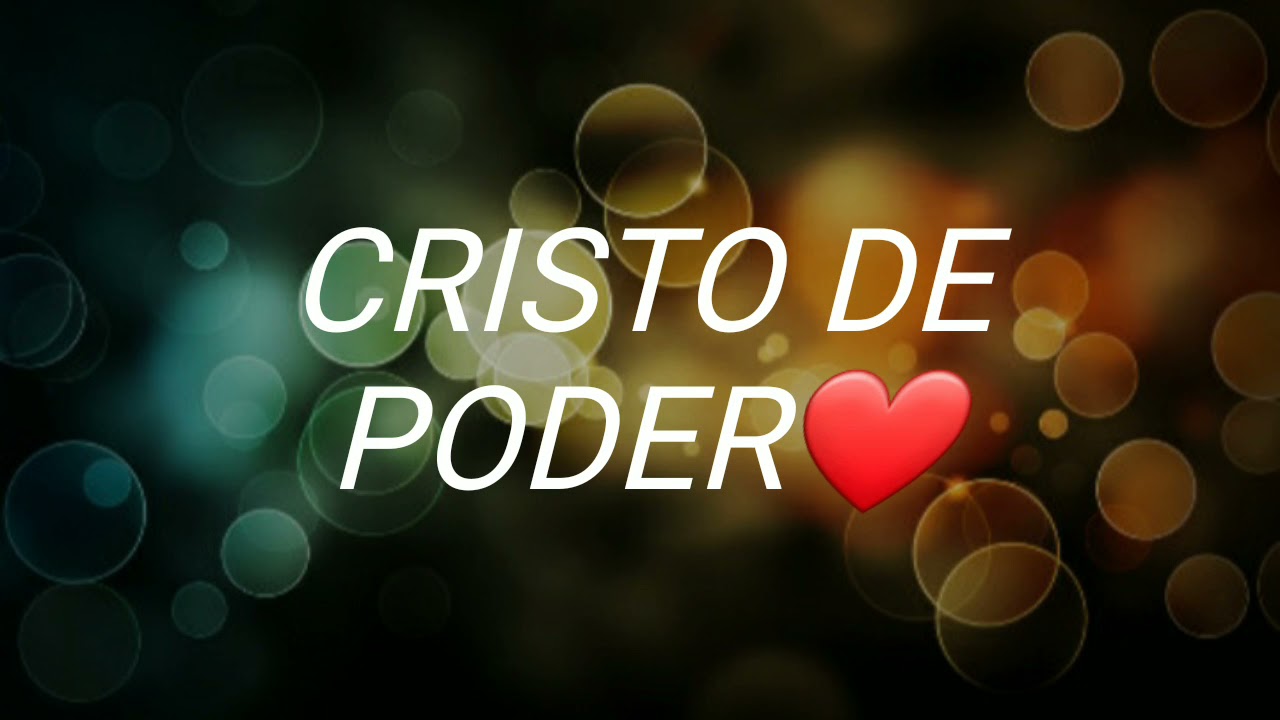 Rubén Chamorro Cristo de Poder/Letra Chords - Chordify