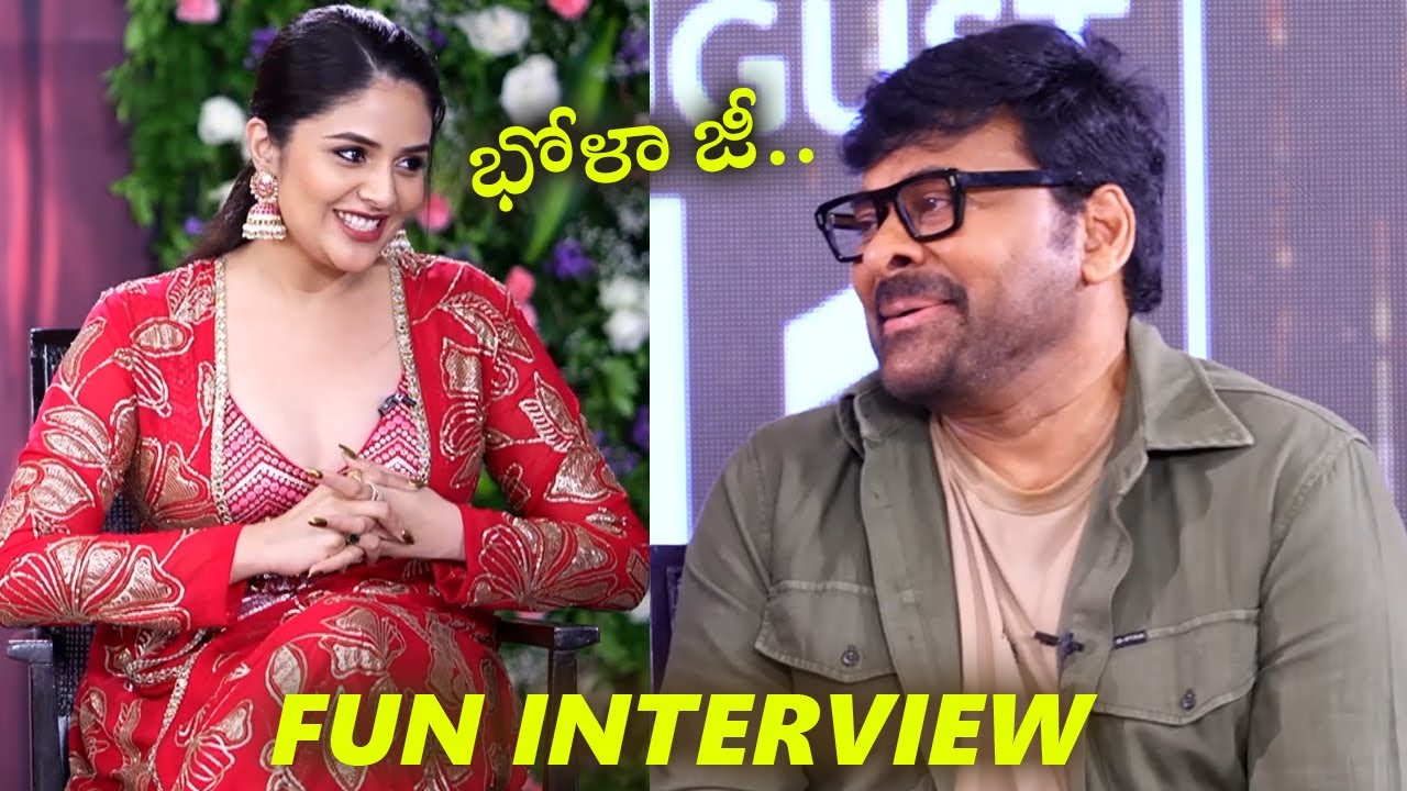 Bholaa Shankar Team FUN Interview | Chiranjeevi | Tamanna | Keerthy | Sushanth | Sreemukhi ...