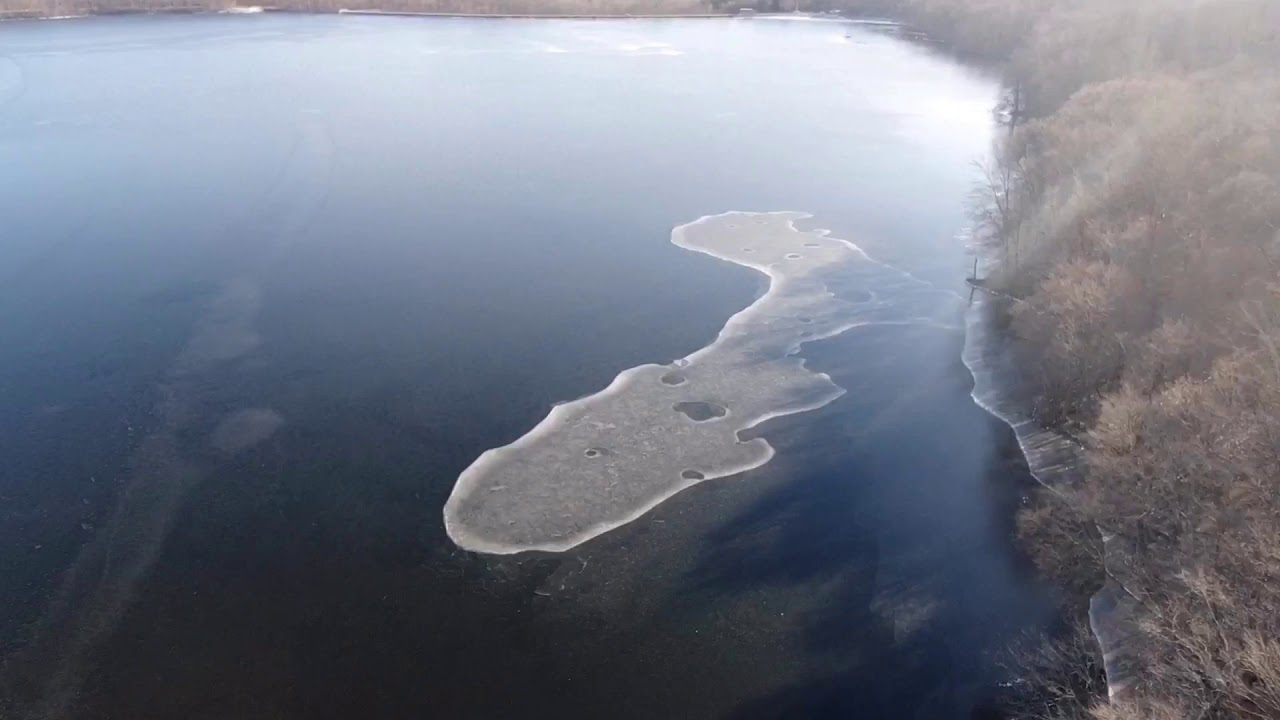 Clinton reservoir off Clinton Road NJ with the Mavic 2 Zoom drone - YouTube