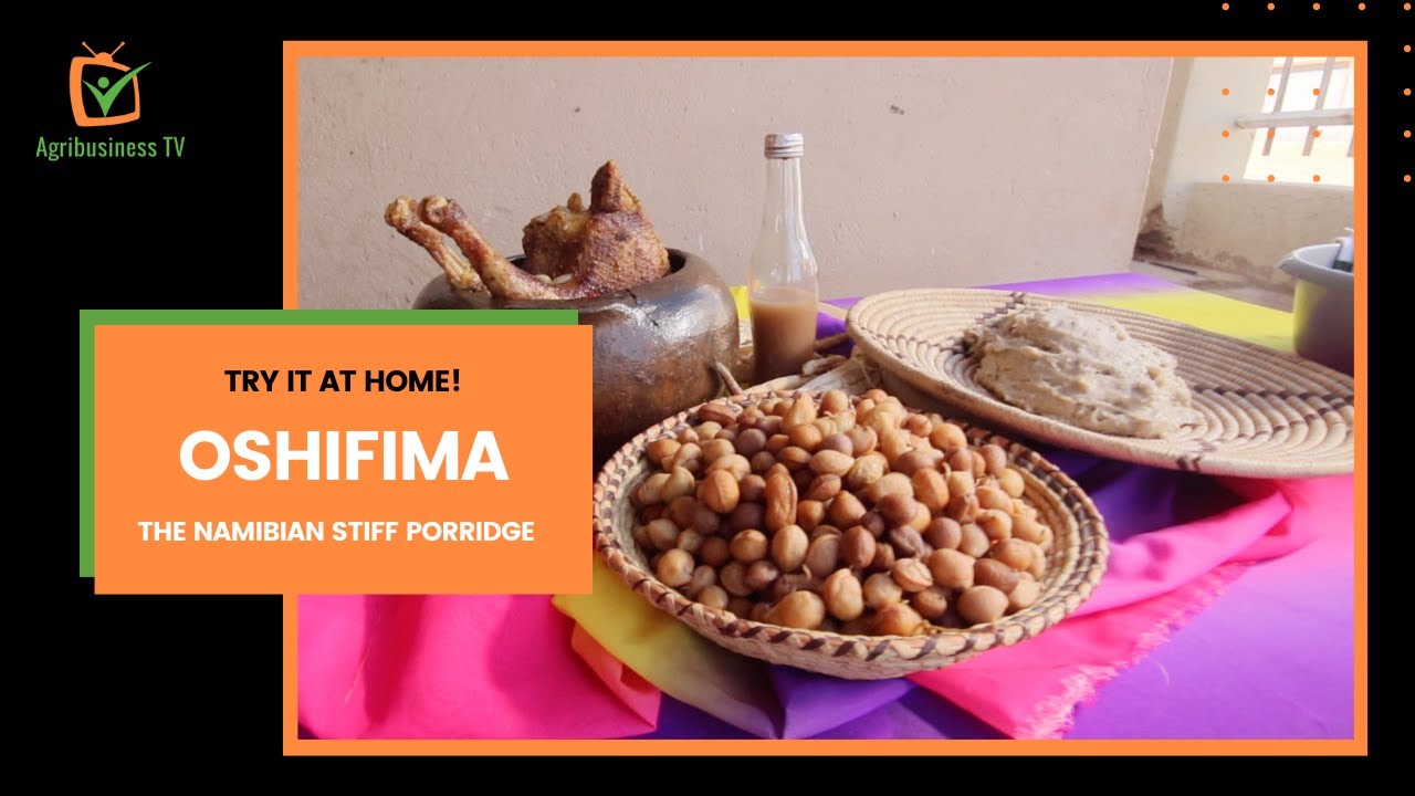 Try it at home: Oshifima , the Namibian stiff porridge - YouTube