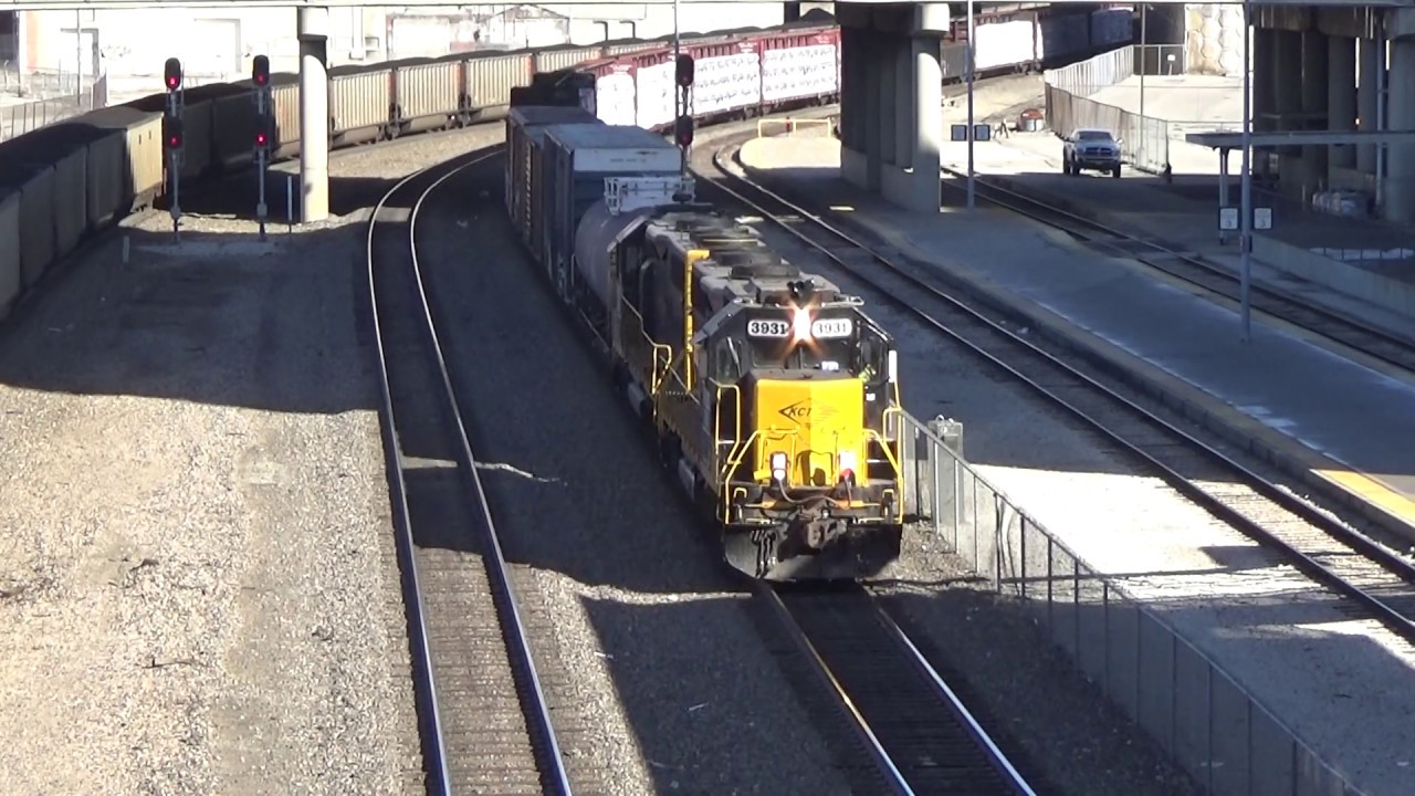 Kansas City Terminal Railway - YouTube