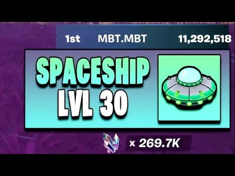 FORTNITE 👽ALIEN TYCOON🛸 MAX SPACESHIP LEVEL - JEWEL LLAMA LOCATION ...