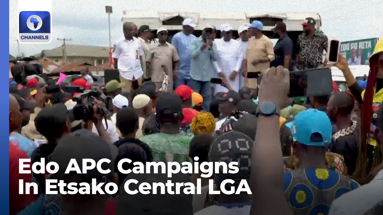 Edo 2024: APC Campaigns In Etsako Central LGA - YouTube