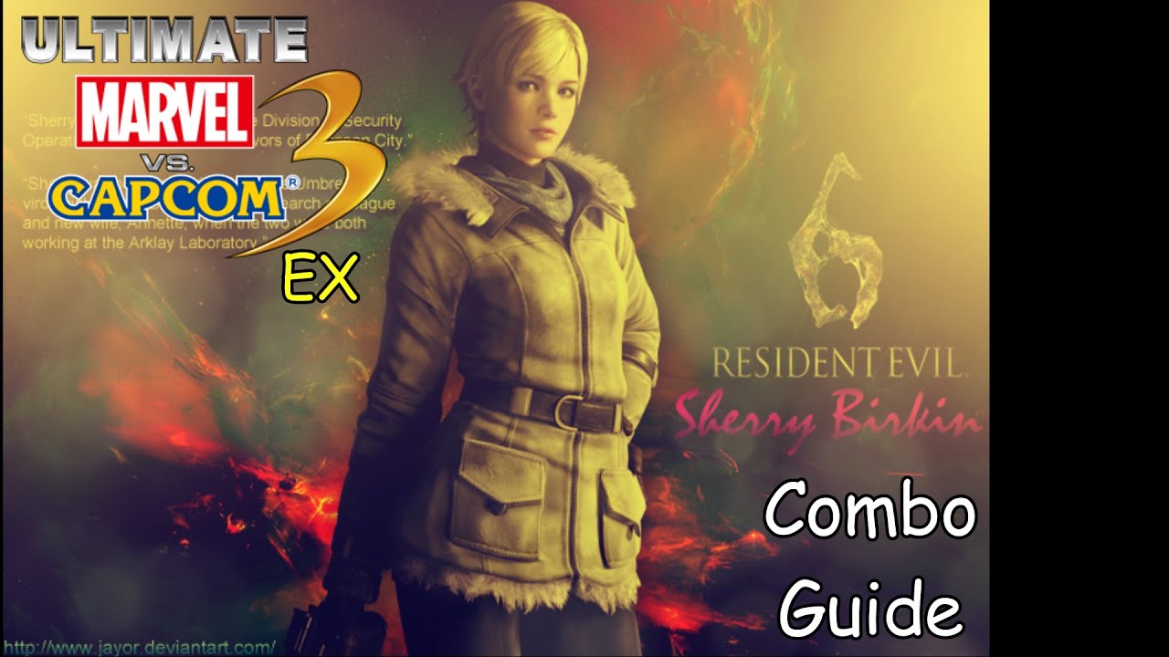 [Ultimate Marvel vs Capcom 3: EX] pecks Combo Guide of Sherry Birkin ...