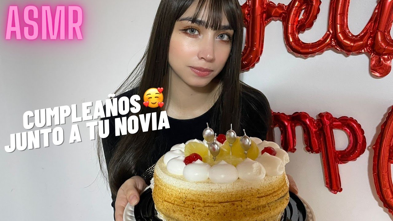 ASMR| Cumpleaños Junto A Tu Novia 🥰 (Roleplay) - YouTube