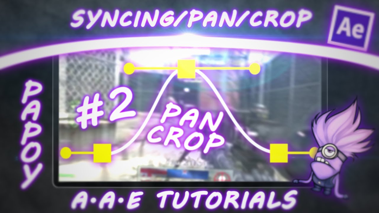 Adobe After Effects Tutorial - Clip Syncing & Pan/Crop #2 - YouTube