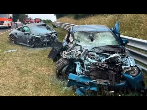 PORSCHE GT3RS vs BMW M2 MASSIVE FIERY CRASH | 2025 Nurburgring Tourist