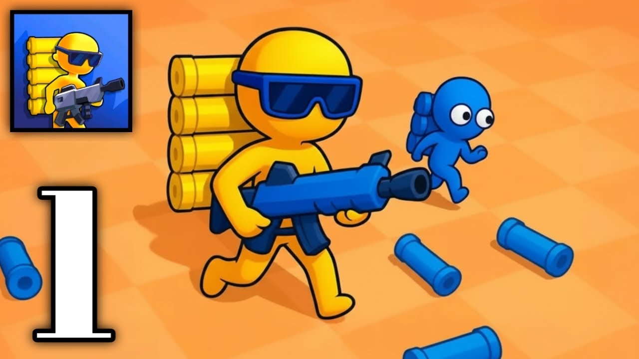 Gun Rush - Shooting Battle - Gameplay Walkthrough Part 1 - YouTube