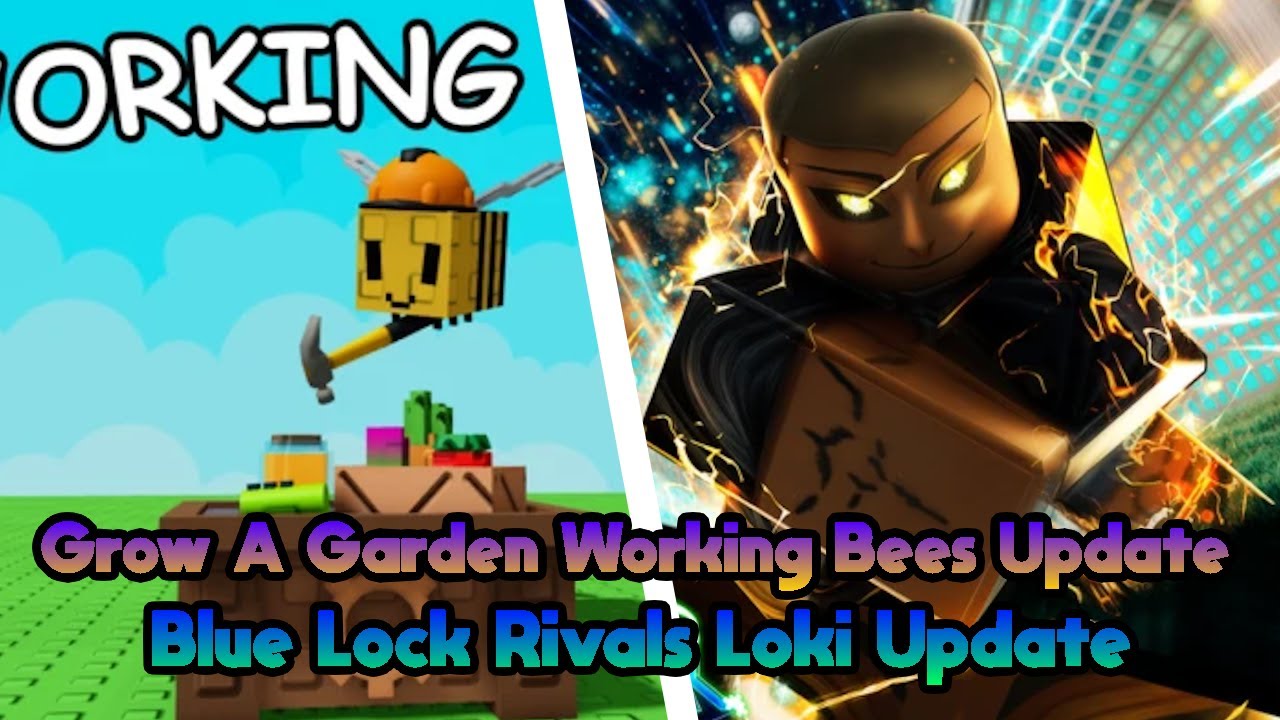 Live Grow A Garden Working Bees Update + Blue Lock Rivals Loki Update │ ?gag to join - YouTube