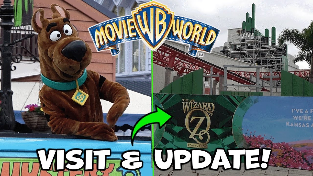 Movie World Visit & Update! | NEW Rides Update, Holiday Crowds, & MORE ...
