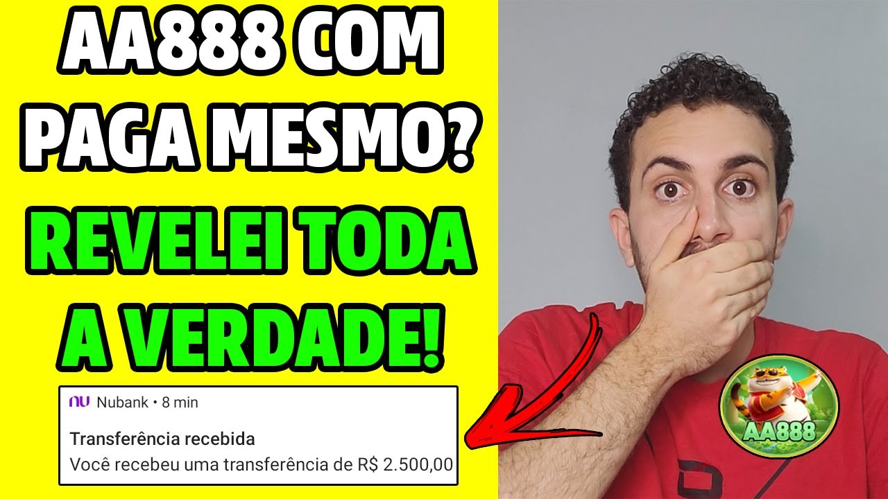 AA888 COM PAGA MESMO OU É GOLPE? PLATAFORMA AA888 COM É CONFIÁVEL? APP AA888 COMO SACAR DINHEIRO ...