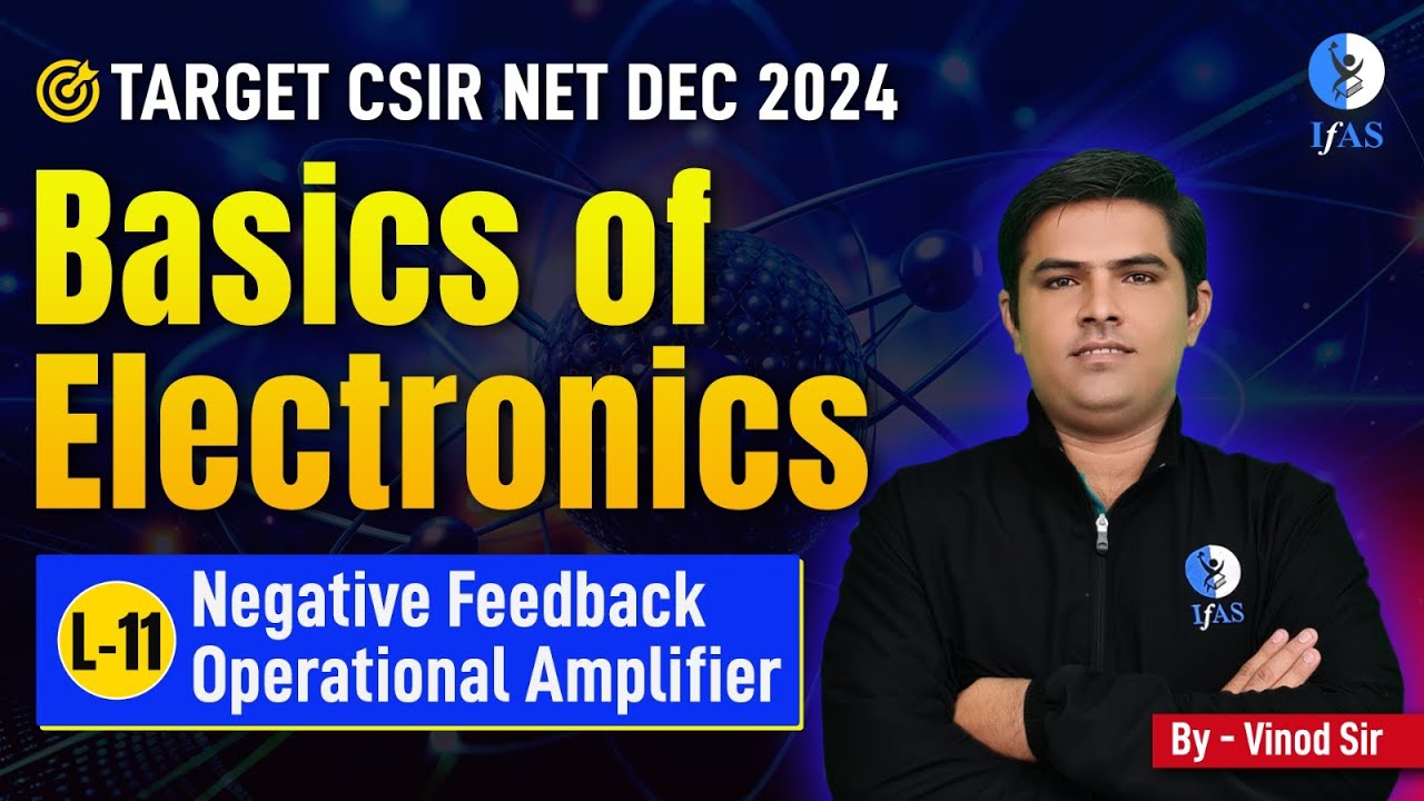 CSIR NET Physics Electronics for Dec 2024: Negative Feedback ...