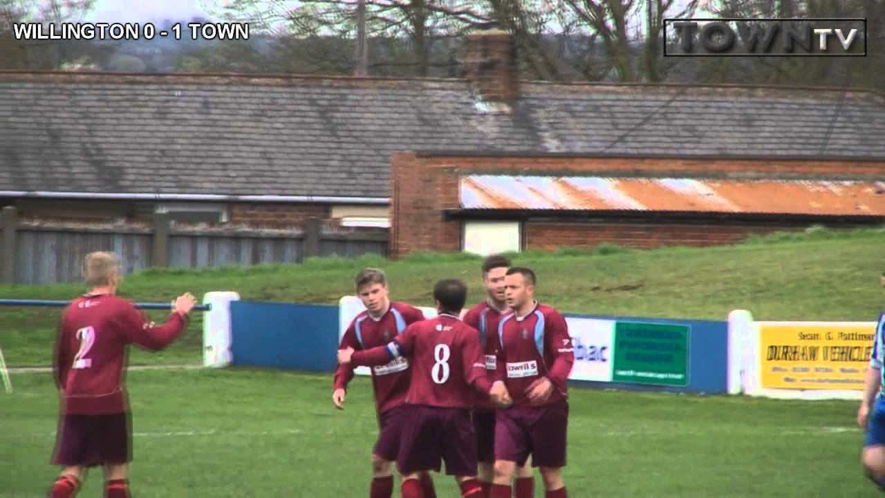 Willington AFC v Northallerton Town: ENL Division 2. 09/04/2014 - YouTube