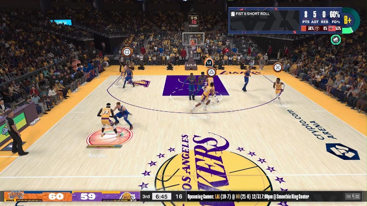 behind the back hop step floater - YouTube