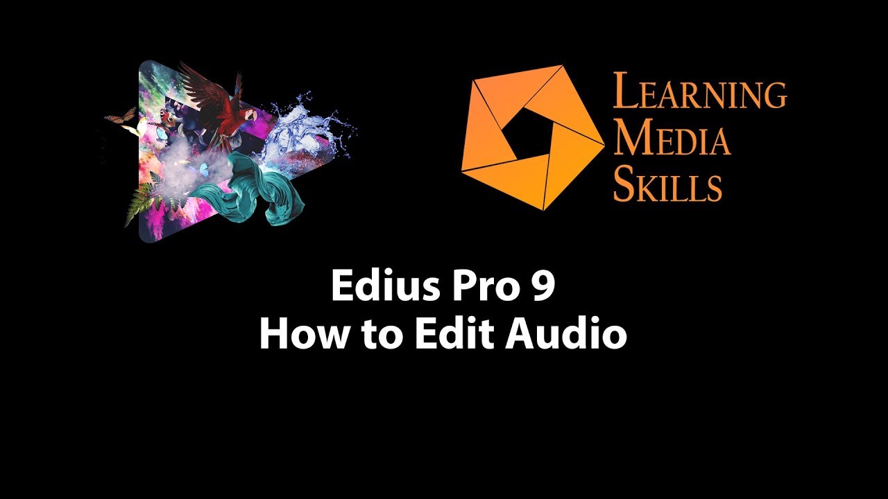 How to Edit Audio in Edius Pro - YouTube