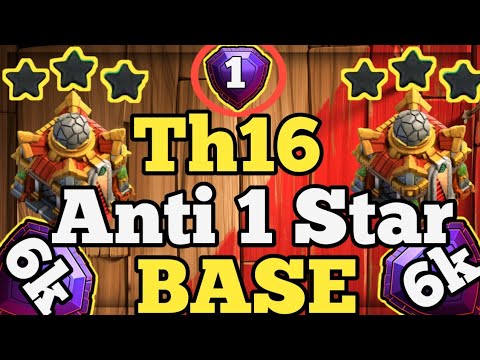 Finally- Best Th16 War Base (2024)+8 Defense Replay Proof+ LINK Th16 ...