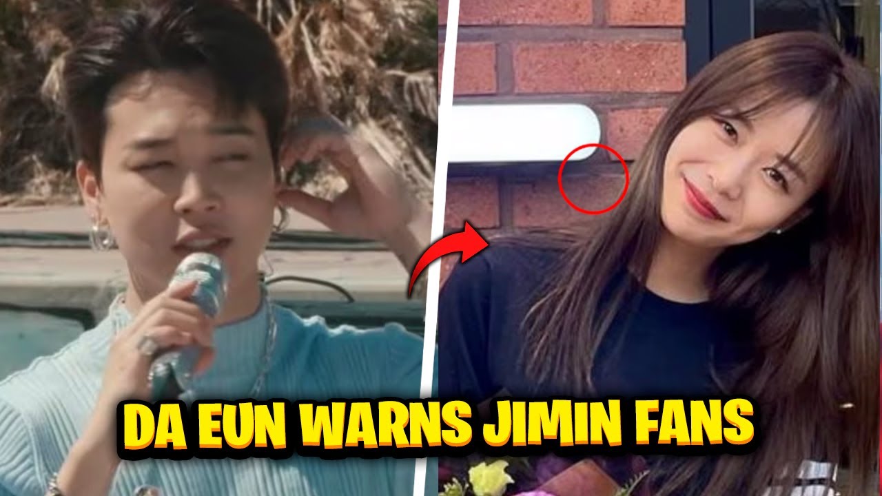 ACTRESS SONG DA EUN RESPONDS TO DATING RUMORS WITH BTS' JIMIN - YouTube