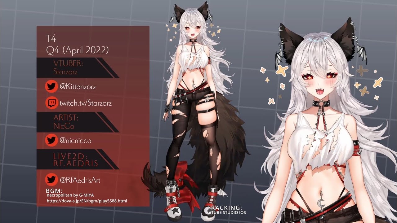 [Live2D] Vtuber: Starzorz 2nd Form - YouTube