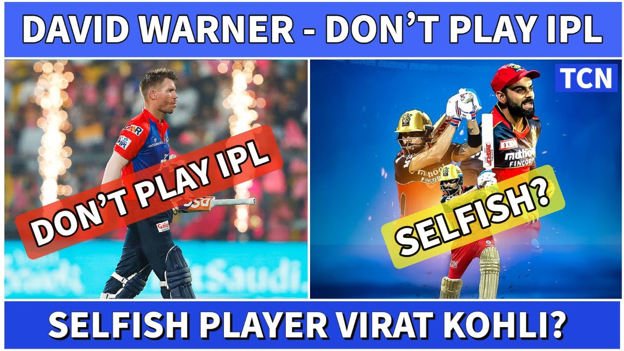 IPL 2023 : Virat Kohli played selfish knock? | Sehwagh angry on Warner ...