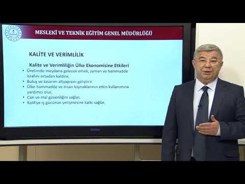 KALİTE VE VERİMLİLİK
